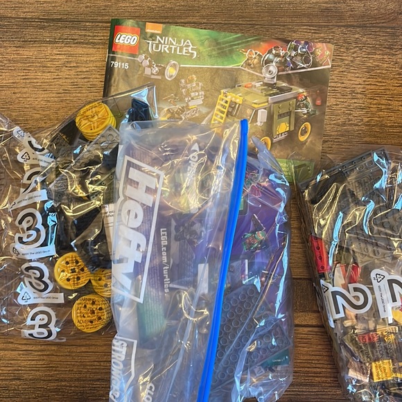 Lego | Toys | Lego Turtle Van Takedown 7915 | Poshmark